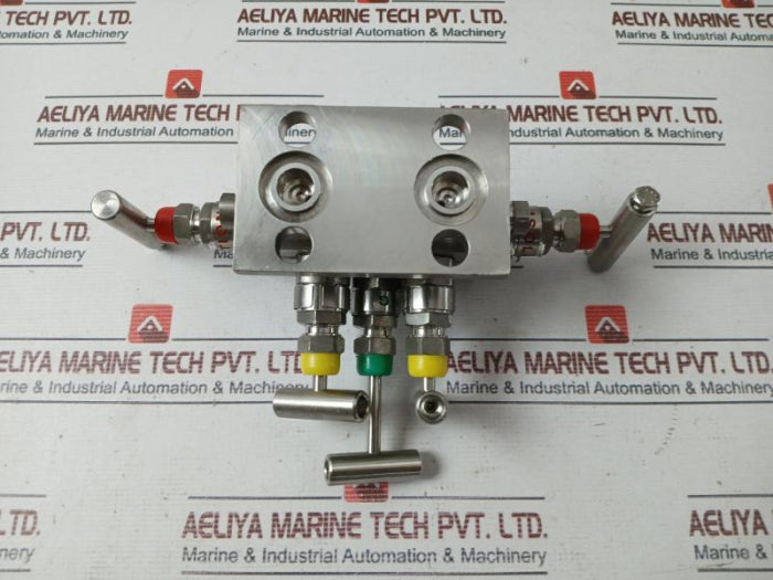 Excelock E505 Dm T-type 5-way Manifold Valve 6000 Psi E-7257/186 ...