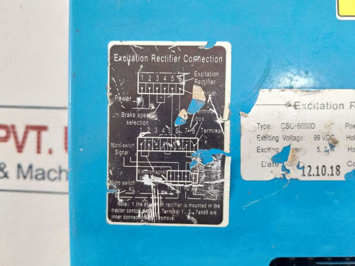 Csc-6000D Excitation Rectifier Elevator Lock Controller B04777 – Aeliya ...