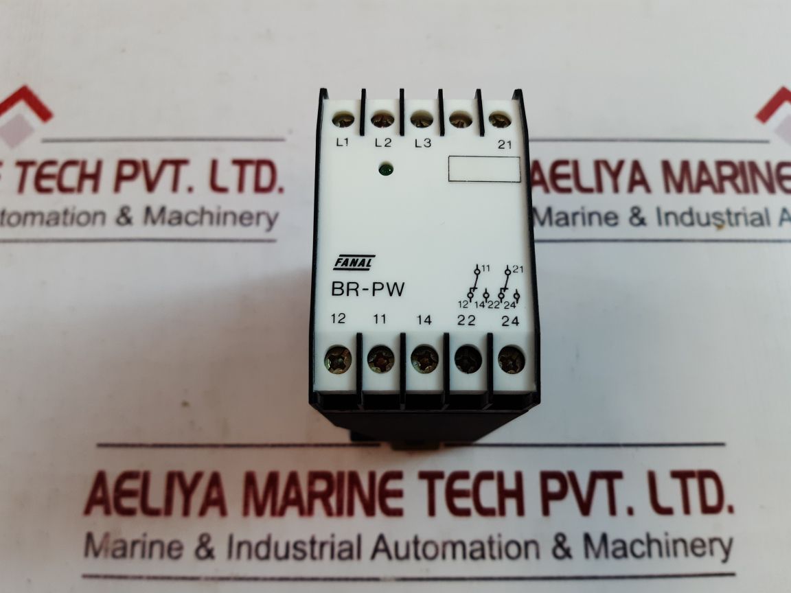 Fanal elektrik br-pw phase-sequence monitor – Aeliya Marine
