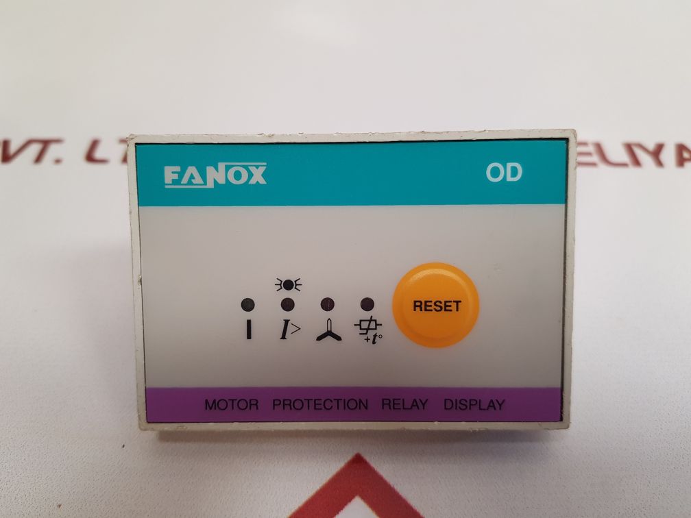 Fanox Od Motor Protection Relay Display – Aeliya Marine