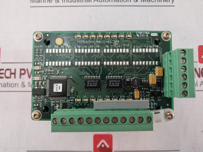 Festo Cpv-10-vi Valve Terminal Assembly Module With Eton Et866 94V-0 P ...