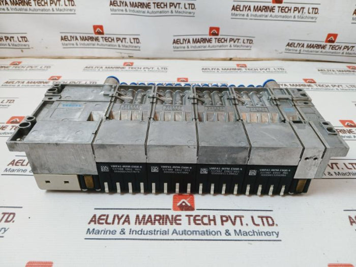 Festo Vmpa-kms1-24-5 Pneumatic Solenoid Valve Manifold Assy 1-0.9-10 B ...