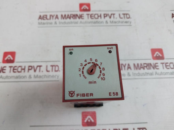 Fiber E 58 Multifunction Electronic Timer 24/110/220V 250V- 10A 30X4W ...