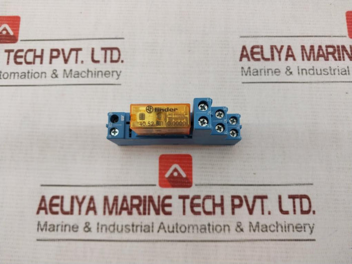 Finder 40.52.8.110.0000 Relay With Base 110Vac 8A 250V 10A 300V ...