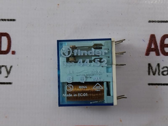 Finder 44.52 Miniature Pcb Relay 6A 250V 24Vdc – Aeliya Marine