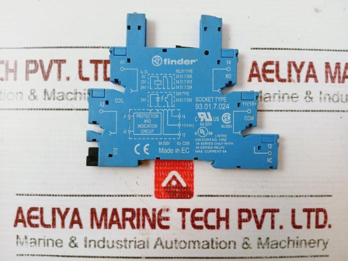 Finder 93.01.7.024 Relay Socket Max 6A – Aeliya Marine