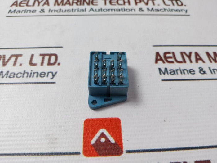 Finder 94.34 Pin 10A 250V Ac Panel Mount Relay Socket – Aeliya Marine