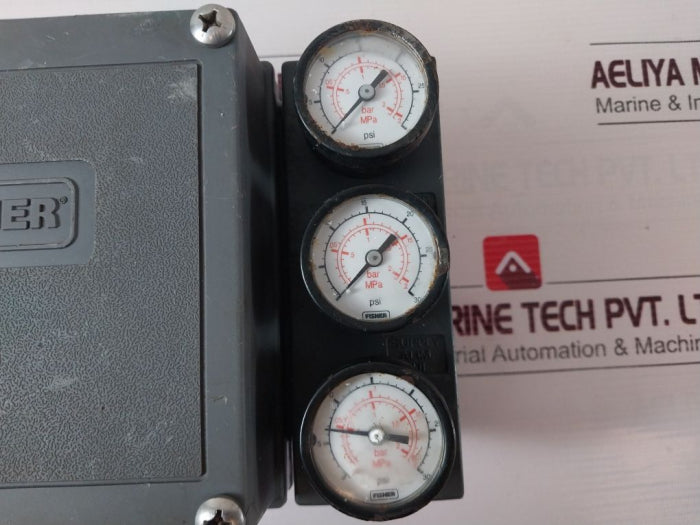 Fisher Pneumatic Valve Positioner 0-2 Bar 0-30 Psi – Aeliya Marine