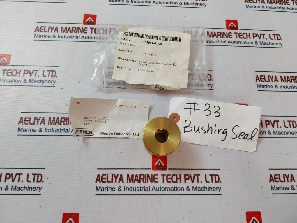 Fisher 1E791214012 Bushing Seal – Aeliya Marine