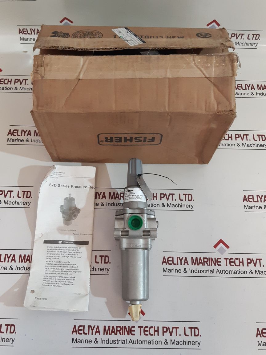 Fisher 67Dfsr Pressure Regulator – Aeliya Marine
