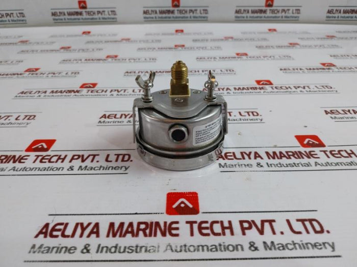 Flender En837-1 Pressure Gauge 0-40/60 Bar G 1/4B Process Connection ...