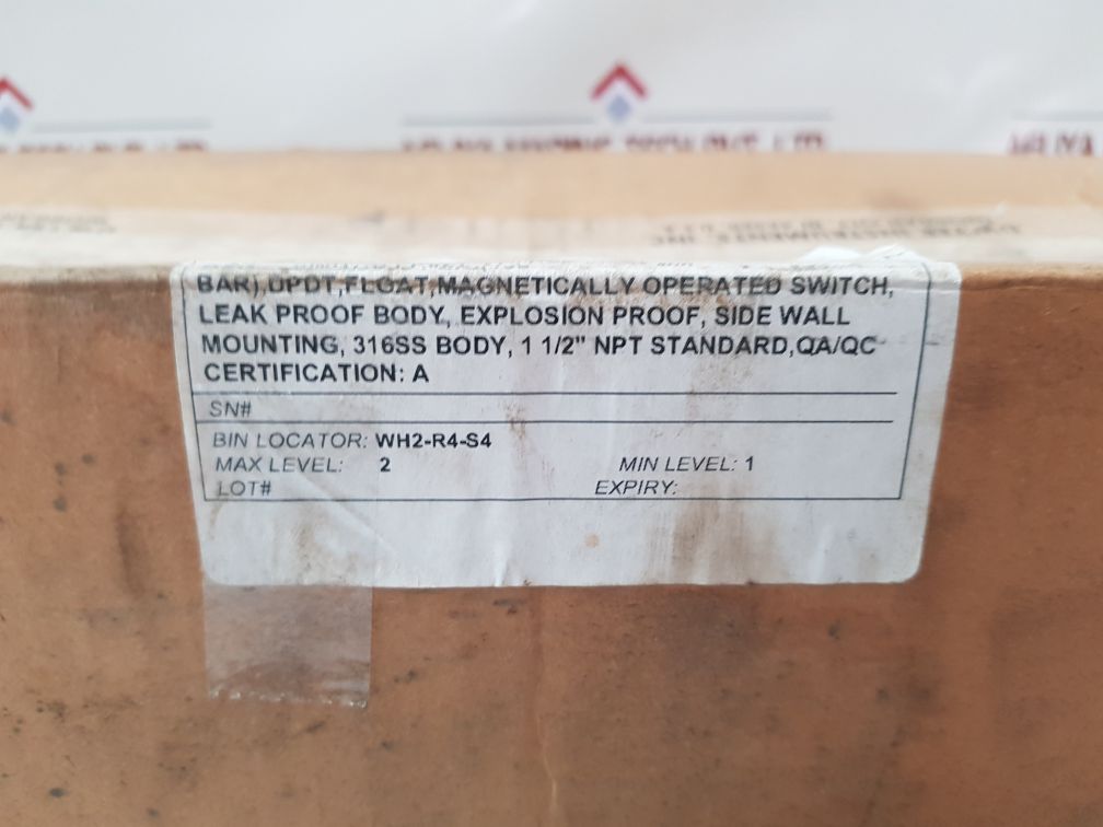 Flotect L4-ss Float Switch Series L4 2000 Psig – Aeliya Marine