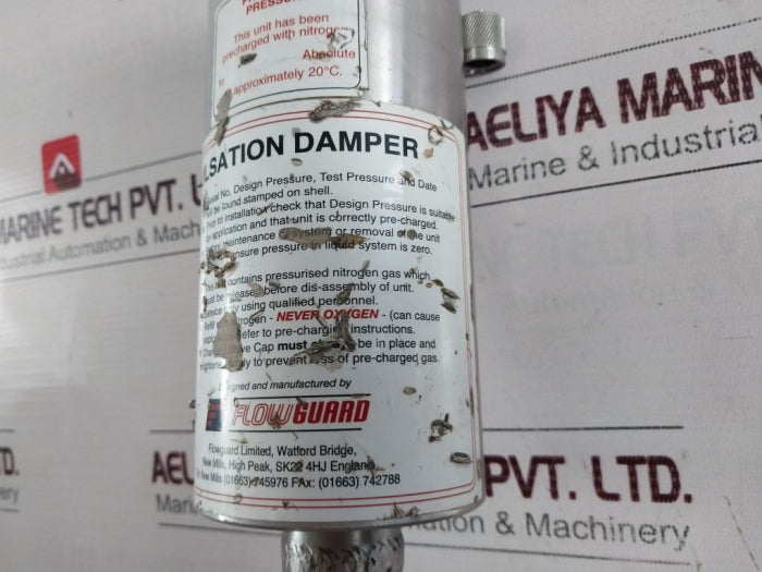 Flowguard Pulsation Damper – Aeliya Marine
