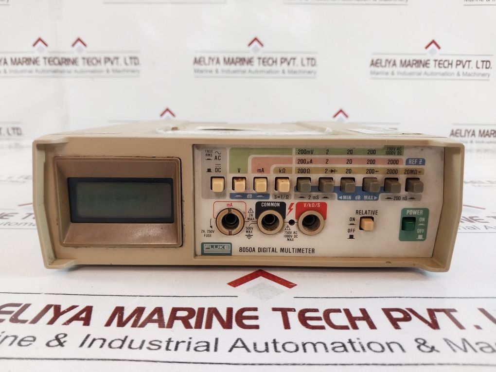 Fluke 8050A Digital Multimeter – Aeliya Marine Tech Pvt. Ltd.
