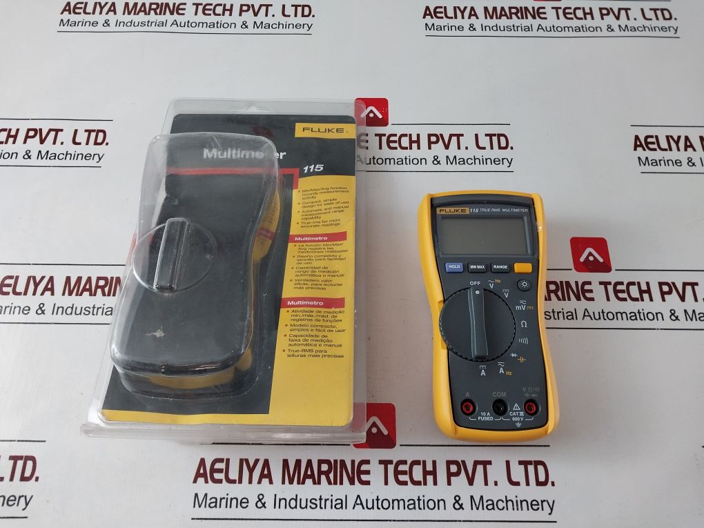 Fluke 115 True Rms Digital Multimeter Fluke-115-em/Esp – Aeliya Marine ...
