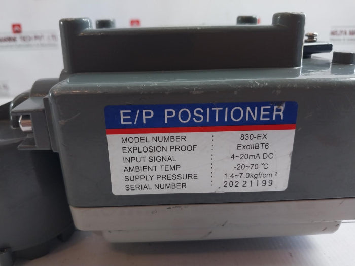 Forbes Marshall 830-ex Electro Pneumatic Valve Positioner 4-20Ma Dc ...