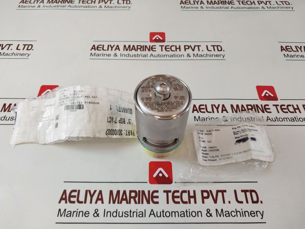 Fort Valve 30/00302 Twinact Relief Valve – Aeliya Marine