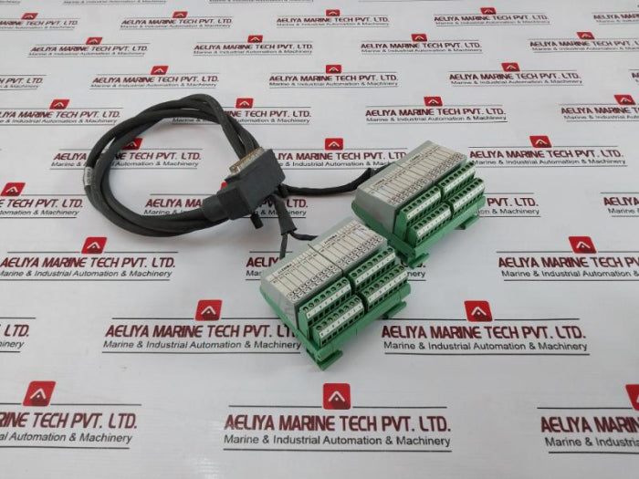 Foxboro Fbm217 Cable Plus 1.5 Meter Umk-se 11 25-3 Terminal Block 26 A ...