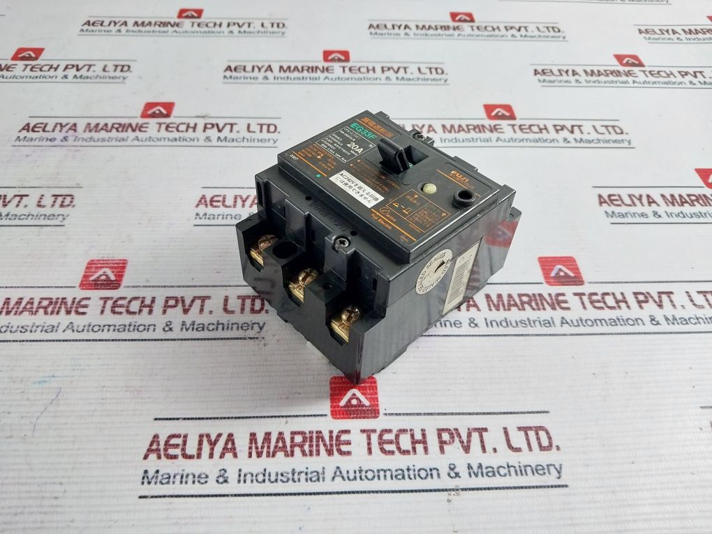 Fuji Electric Eg33F Earth Leakage Breaker 100-200V 30Ma – Aeliya Marine