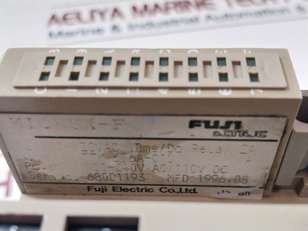 Fuji Electric Ftk 656A-c10 Programmable Controller – Aeliya Marine