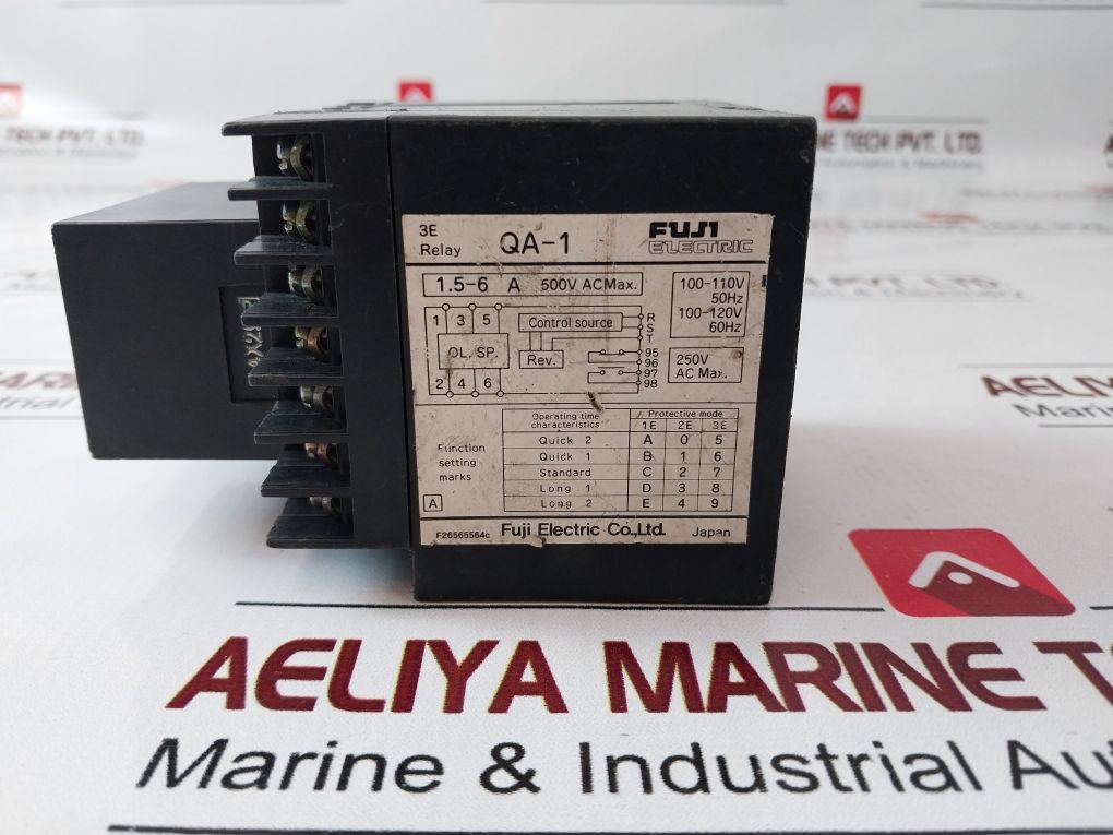 Fuji Electric Qa-1 3E Relay – Aeliya Marine