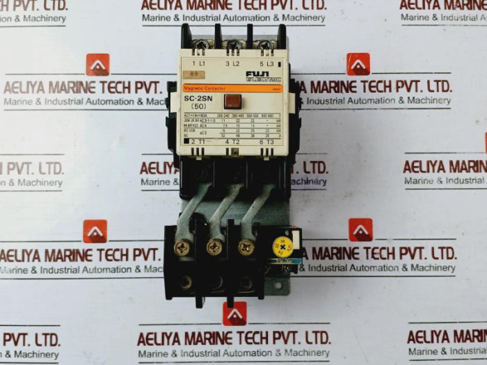 Fuji Electric Sc-2Sn Sc Series Magnetic Contactor Ith-80A A600 Q300 24 ...