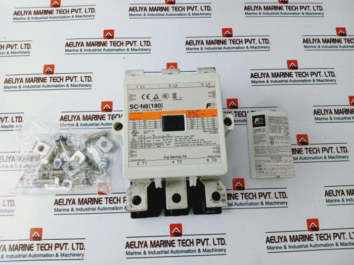 Fuji Electric Sc-n8 [180], Sc1Jbaa Magnetic Contactor 260A 380-450V 50 ...