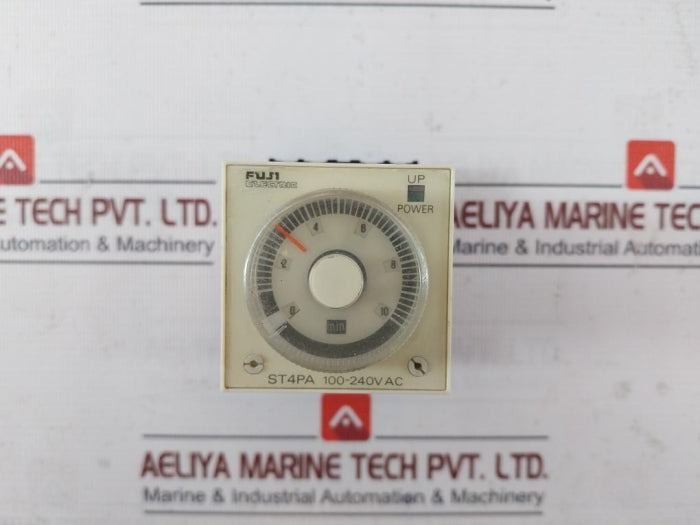 Fuji Electric St4Pa Multi Range Type Super Timer With Socket Tp48X 0-1 ...