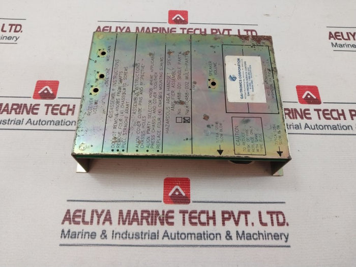 Gai-tronics 10488-002 Speaker Amplifier Assembly 125V – Aeliya Marine