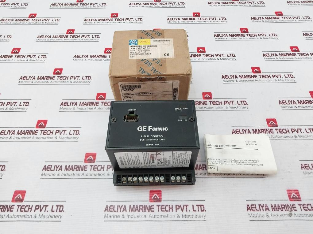Ge Fanuc Ic670Gbi002J Genius Bus Interface Unit 24Vdc – Aeliya Marine