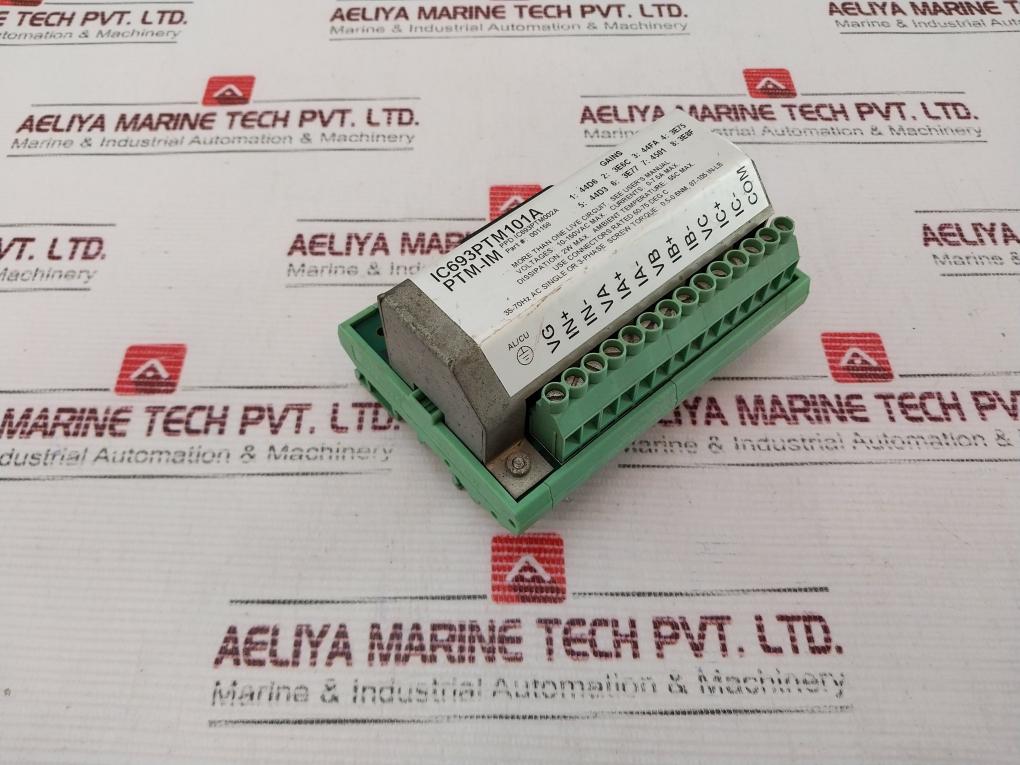 Ge Fanuc Ic693Ptm101A Power Transducer Module 001158, 10-150Vac ...