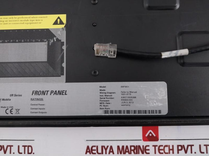 Ge Multilin B90 Bus Differential Relay (Only Front Panel) – Aeliya Marine