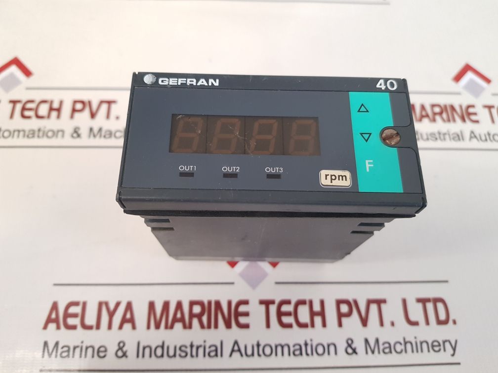 Gefran 40F-96-4-12-rr-0-0-1-000 Process Control Equipment – Aeliya Marine