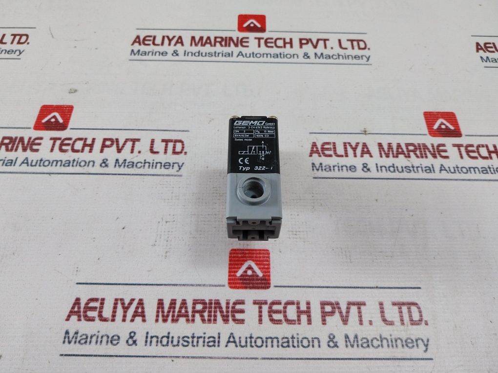Gemu 322-1 Single Solenoid Valve – Aeliya Marine