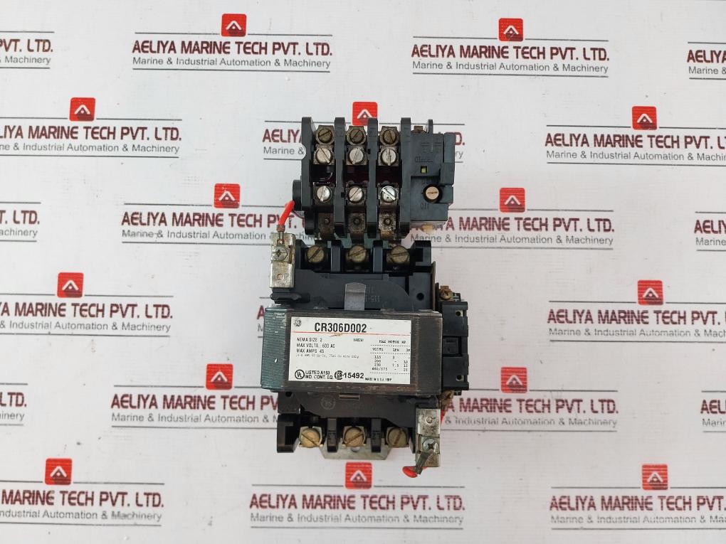 General Electric Cr306D002 Magnetic Starter 45Amp Ser A – Aeliya Marine
