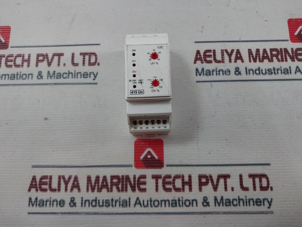 General Industrial Controls Mg53bi 3-phase Monitoring Relay 50/60hz ...