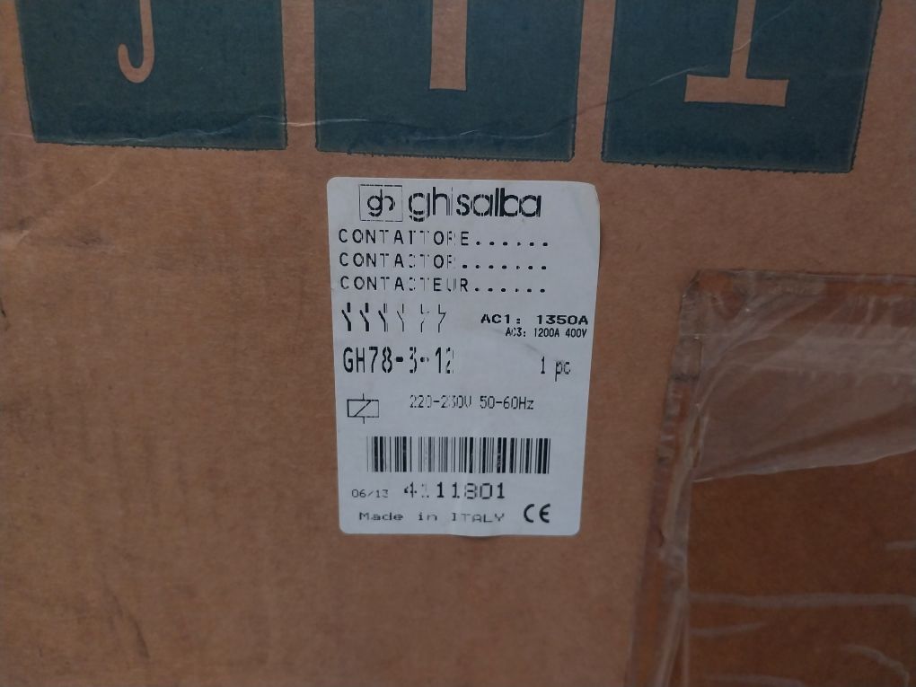 Ghisalba Gh78 Main Contactor – Aeliya Marine