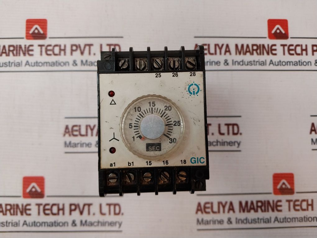 Gic Etr 550 Electronic Timer Yc47B1 250V/10 A Ac 50Hz – Aeliya Marine