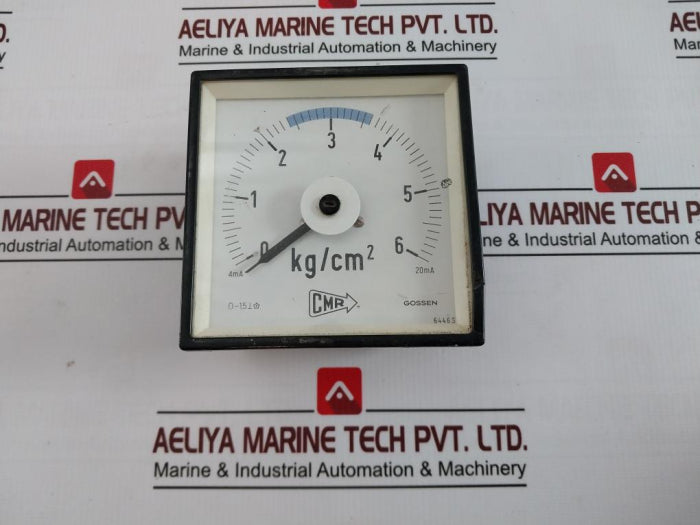 Gossen 0-6 Kg/Cm2 Pressure Indicator 6446S 4-20Ma – Aeliya Marine