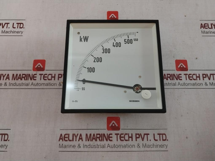 Gossen 1620P Analog Panel Meter Kw Kilowatt Glf550,00Gmk13Ls009Mg001 ...