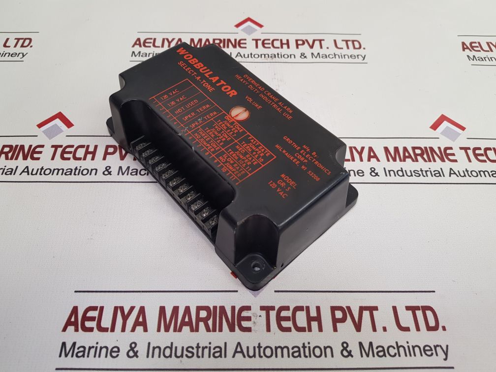 Grothe Electronics Gr-5 Wobbulator Select-a-tone Overhead Crane Alarm ...