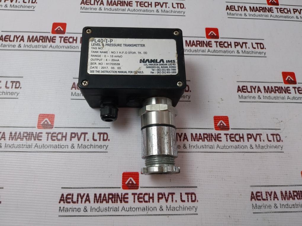 Hanla Pl40-i-p Level & Pressure Transmitter – Aeliya Marine