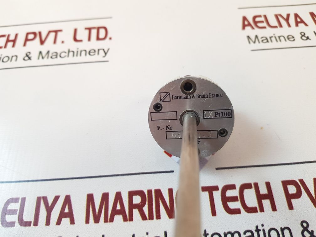 Hartmann & Braun 1Xpt100 Temperature Sensor 631927 – Aeliya Marine