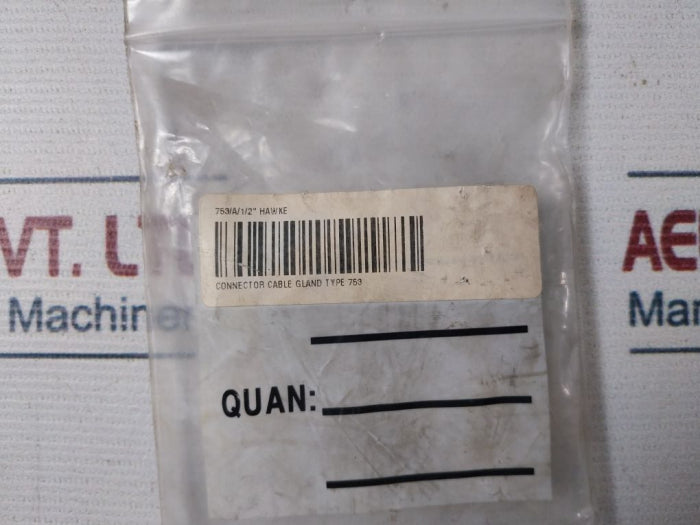 Hawke 753 Connector Cable Gland 753/A/1/2â€ – Aeliya Marine