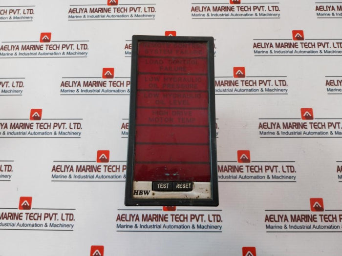 Hbw Elteknik 24V Annunciator – Aeliya Marine