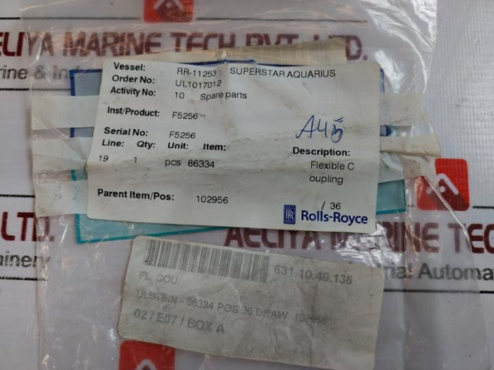 Helical Acrm075-6Mm-6Mm Flexible Coupling For Propulsion Systems 631.1 ...