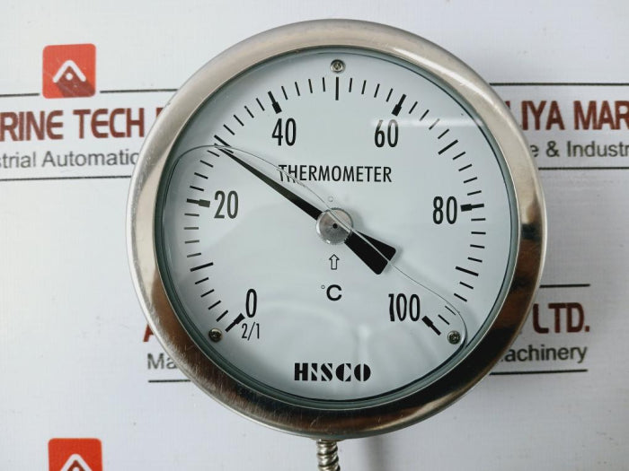 Hisco 0 To 100˚C Thermometer E90002460 2/1 – Aeliya Marine