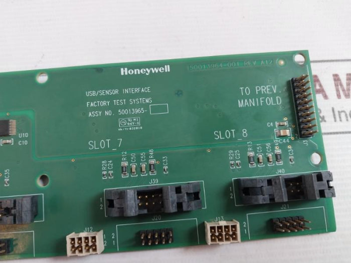 Honeywell 50013964-001 Pcb For Usb/Sensor Interface Factory Test Syste ...