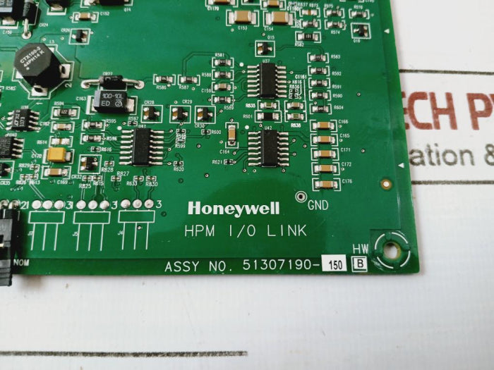 Honeywell 51307190-150 Hpm I/O Link Pc Board Module Rev B Pwb51307189 ...