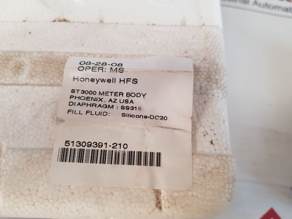 Honeywell 51309688-001 Rev E St3000 Meter Body – Aeliya Marine